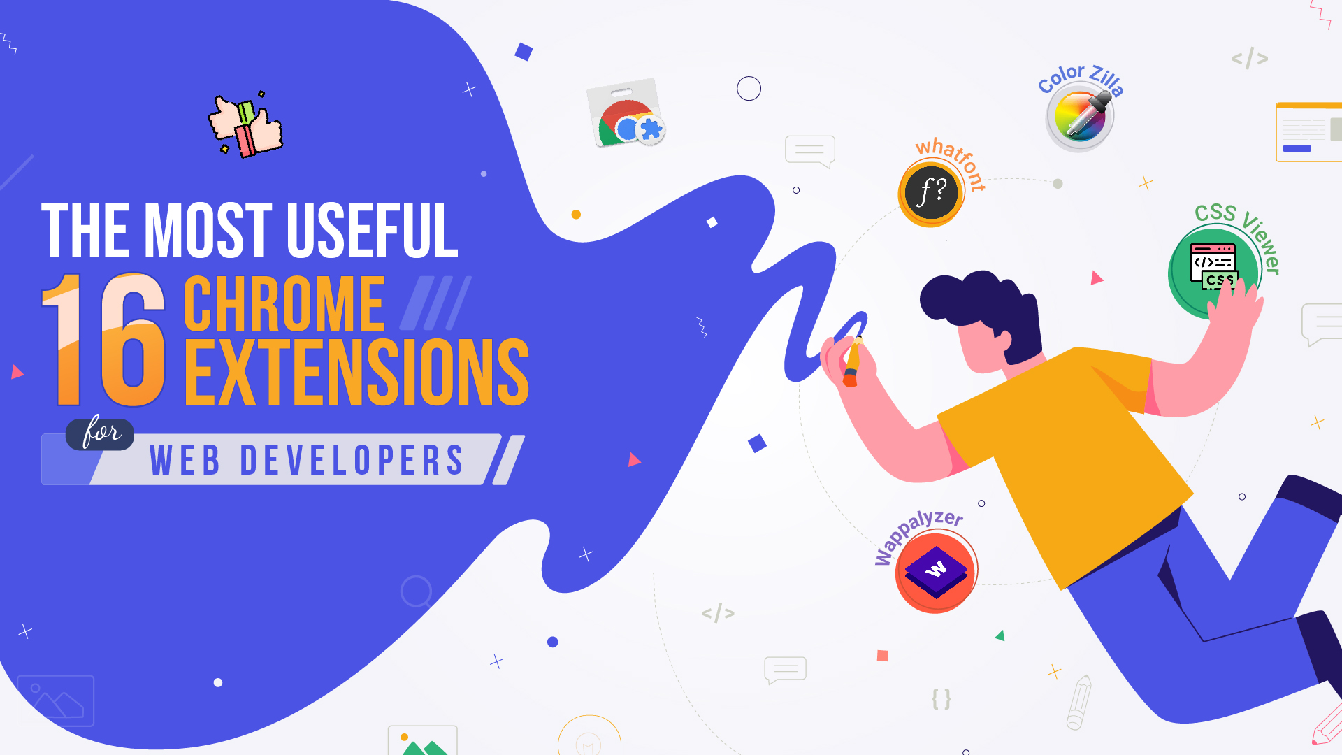 The Most Useful 16 Chrome Extensions For Web Developers
