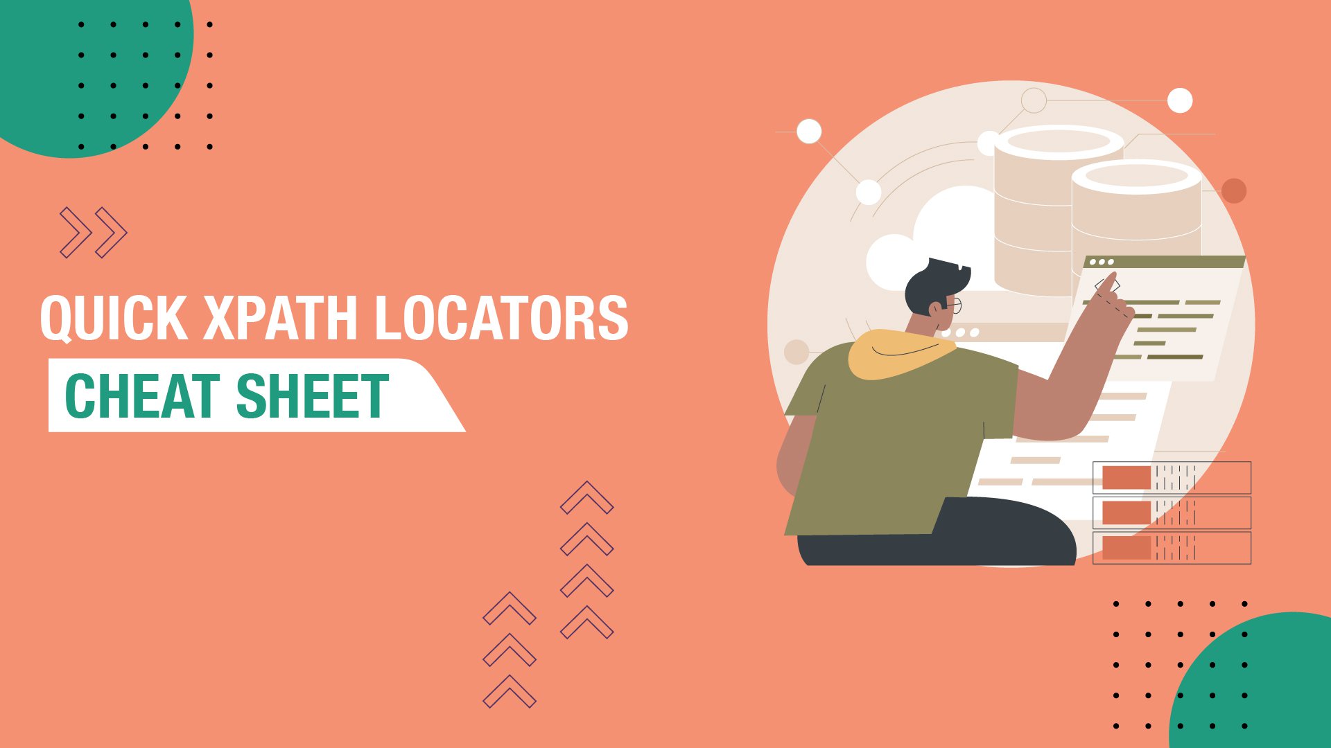 Quick XPath Locators Cheat Sheet